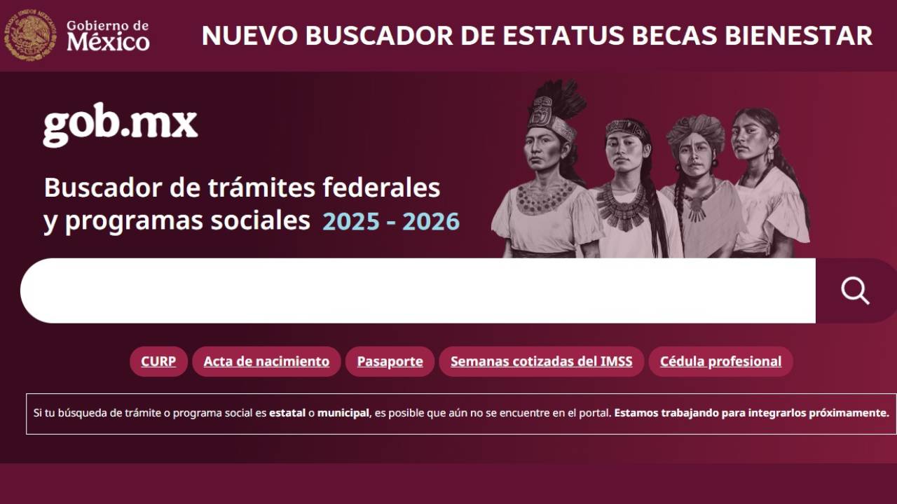 Buscador de Estatus Nueva Plataforma | Oficial 2025 -2026 ️